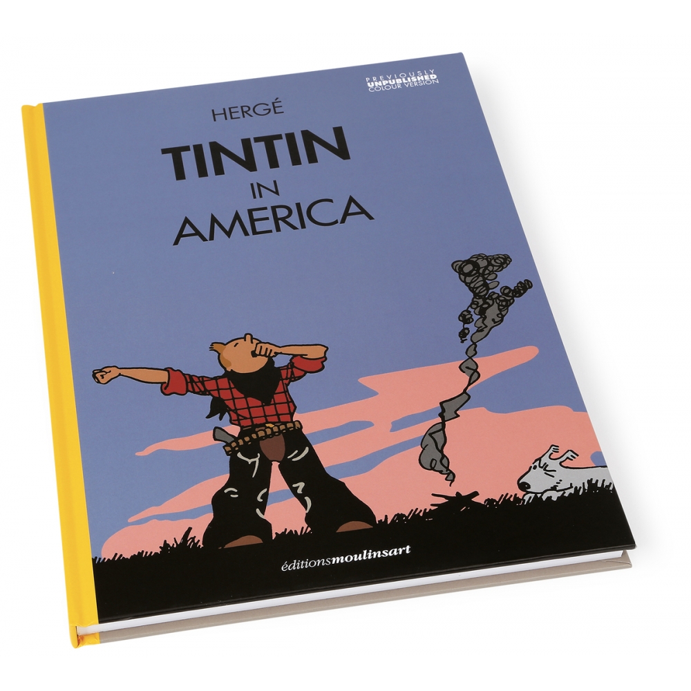 Album The Adventures of Tintin T3 - Tintin in America color version V2 ...