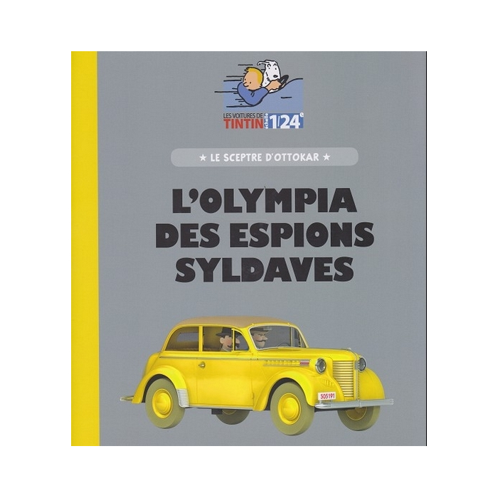 Collectible car Tintin, the Olympia of the Syldavian spies Nº21 1/24 (2020)