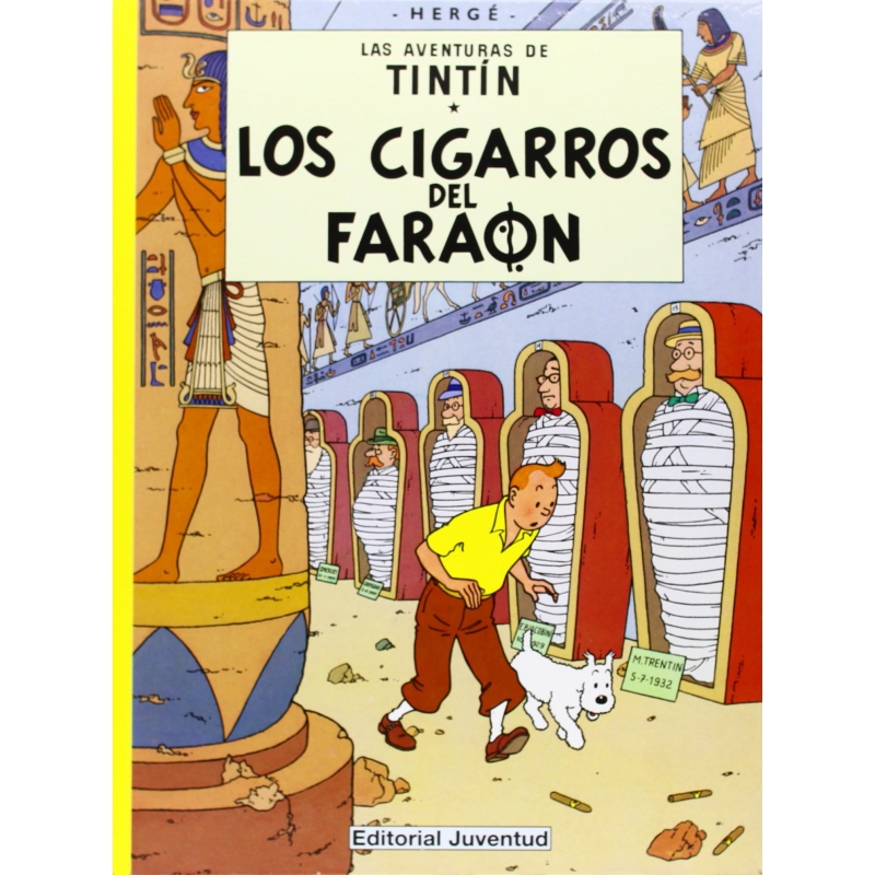 Album The Adventures of Tintin T4 - Cigars of the Pharaoh - BD addik