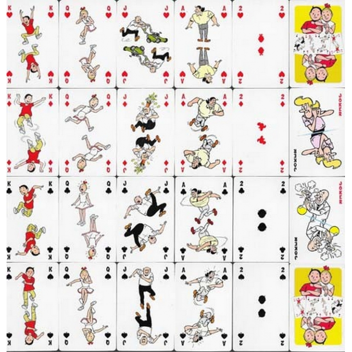 52 Traditional playing cards Editions Standaard (Luke and Lucy)