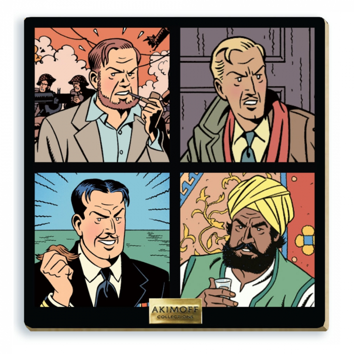 Poster affiche offset Blake et Mortimer, Le Piège diabolique (28x35,5cm)