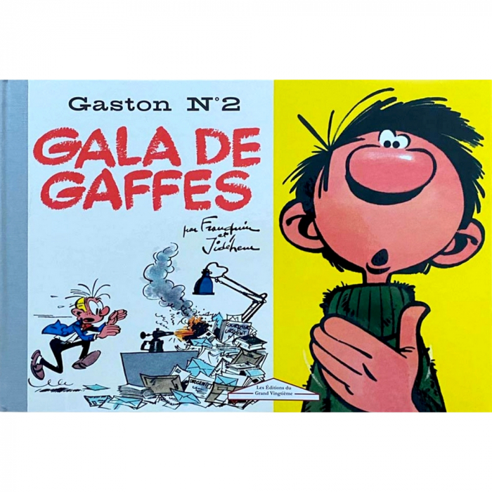 Gaston Lagaffe Comics figurines (2)