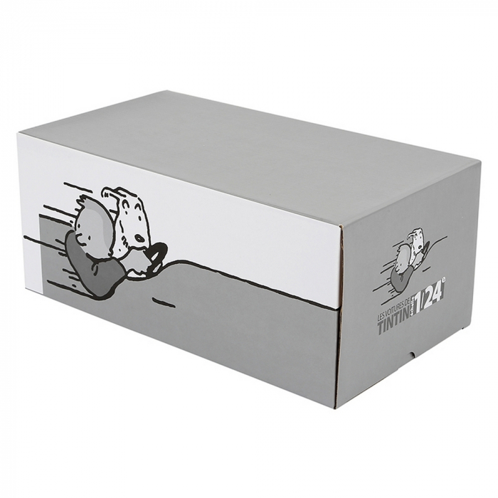 Collectible car Tintin, the crashed car Nº61 1/24 (2022)