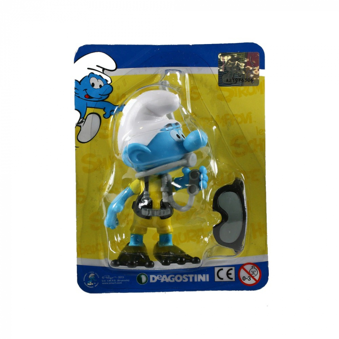 Collectible figurine DeAgostini The Smurfs, scientist (Nº11)