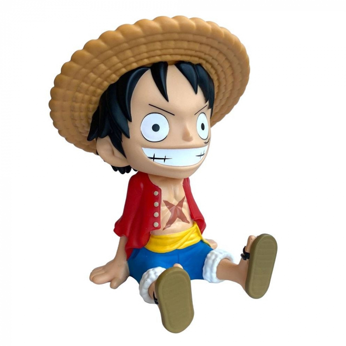 Figuras de manga One Piece y objetos exclusivos.