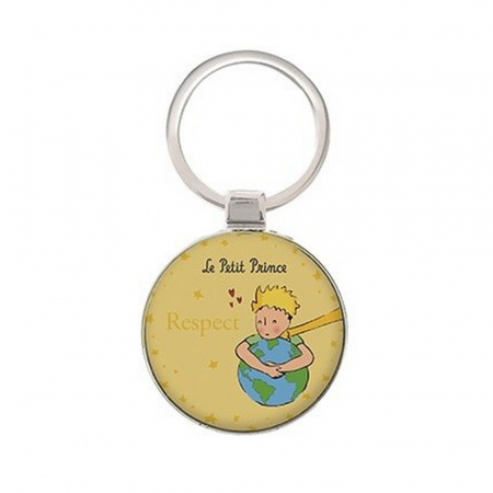 Collectible round metal keychain The Little Prince (Respect)