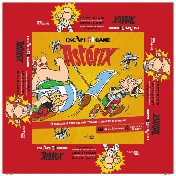 Escape Board Game Hachette Heroes Astérix (Spanish)