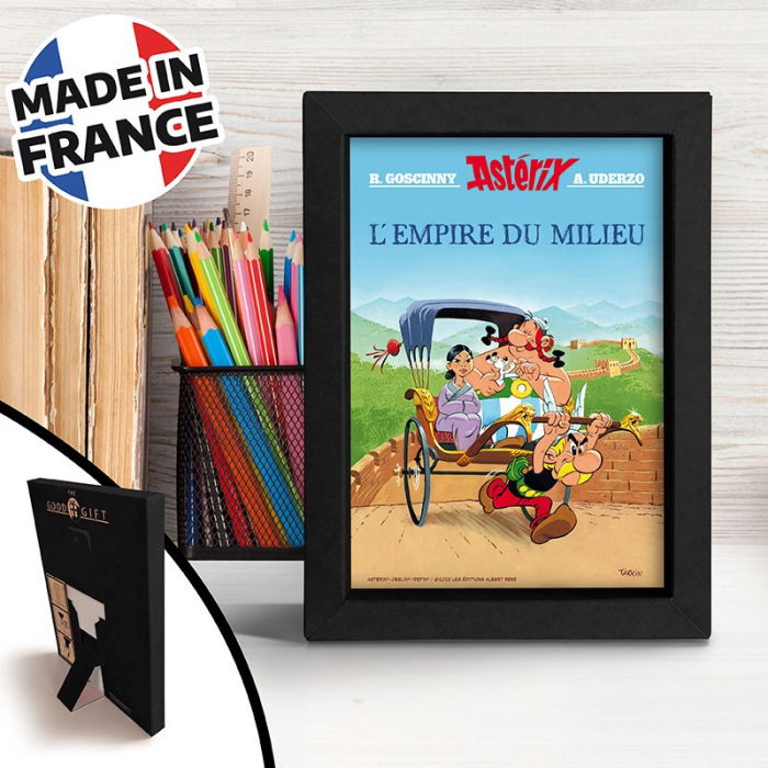 Kraft Frame The Good Gift Asterix and Obelix L'Empire du Milieu (15x20cm)
