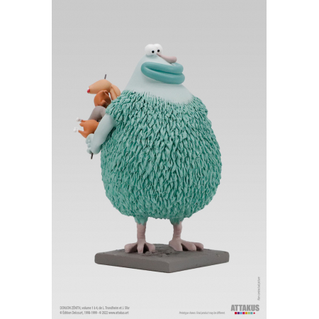 Collectible figurine Attakus Dungeon Grogro with small rabbits ...