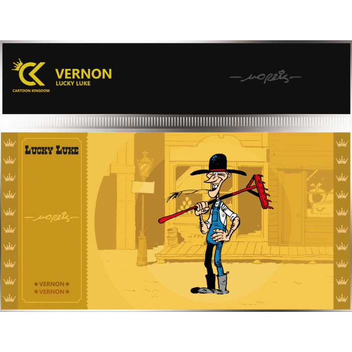 Collectible CK Golden Ticket Lucky Luke (Vernon)
