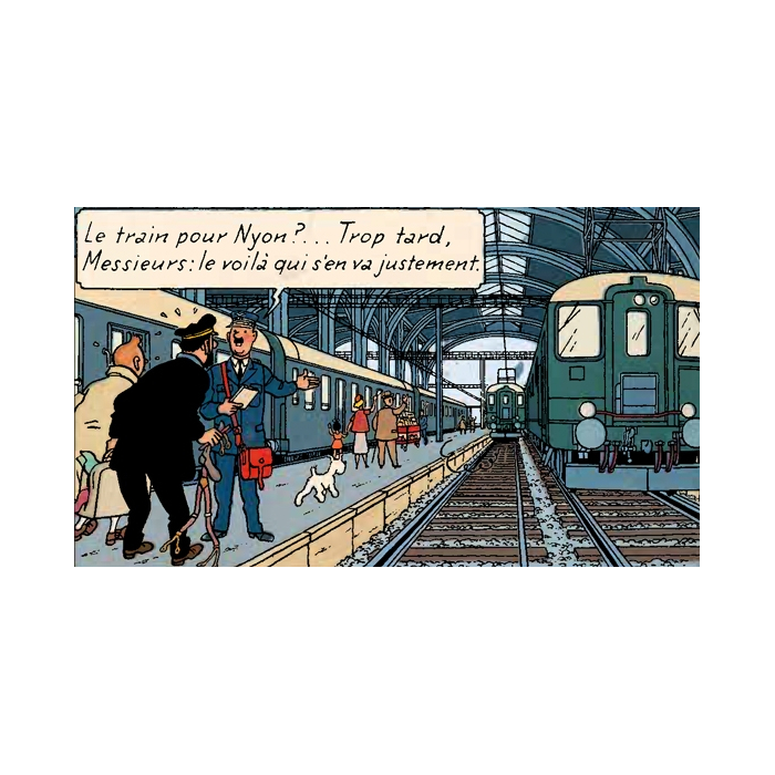 Casterman: Hergé, Tintin et les trains 24210 (2015)