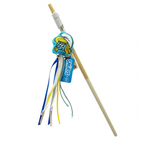 Wooden play fishing rod Duvoplus The Smurfs (Smurfette)