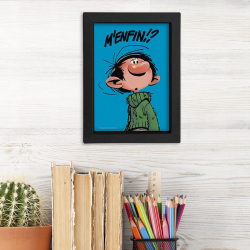 Cadre de collection Kraft The Good Gift Gaston Lagaffe M'enfin!? (15x20cm)