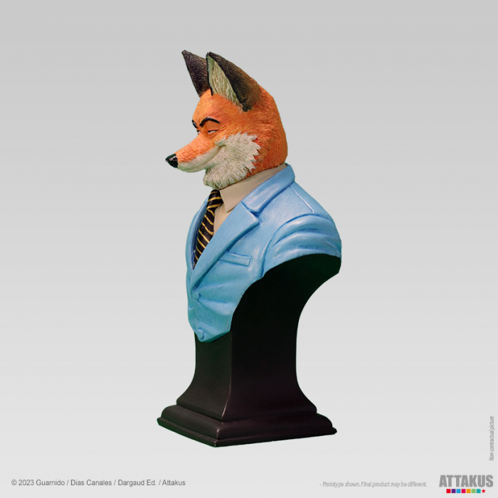 Collectible Bust Attakus Blacksad, the Fox Police Lieutenant B438 (2023)
