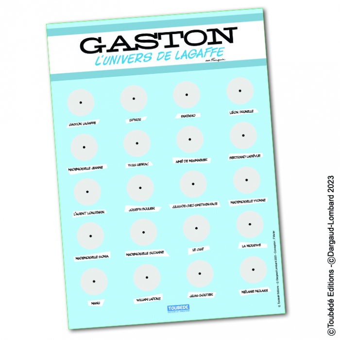 Collectible Box Toubédé Gaston Lagaffe Box 01 (Diorama + Booklet ...