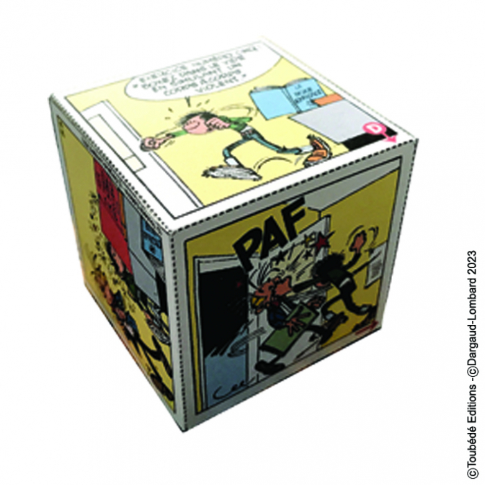 Coffret cadeau Toubédé Gaston Lagaffe Box 02 (Diorama + Gazette + Magnet)