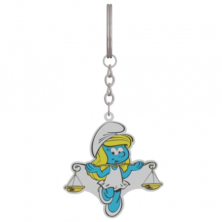 Collectible Keychain Puppy The Smurfs (Smurfette Libra)