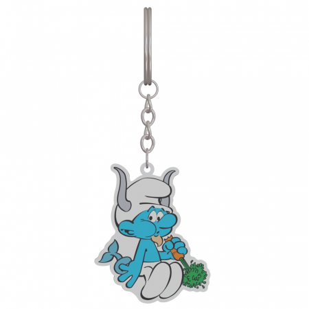 Collectible Keychain Puppy The Smurfs (Capricorn Smurf)