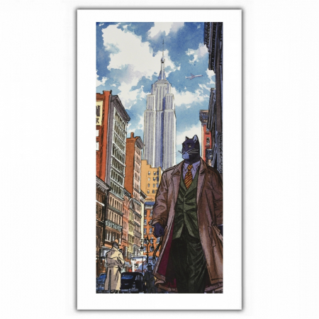 Poster offset Blacksad Juanjo Guarnido, Empire State Building (30x60cm)