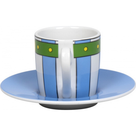Könitz Espresso cup and saucer Astérix (Obelix pants)