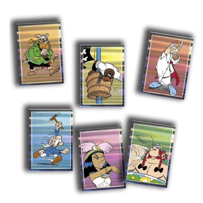 Box of 36 Packets collectible stickers Panini Astérix (The Travel Album)