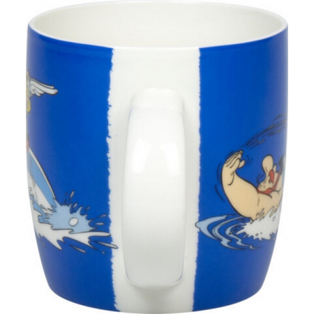 Könitz porcelain mug Astérix and Obélix (Swimming)