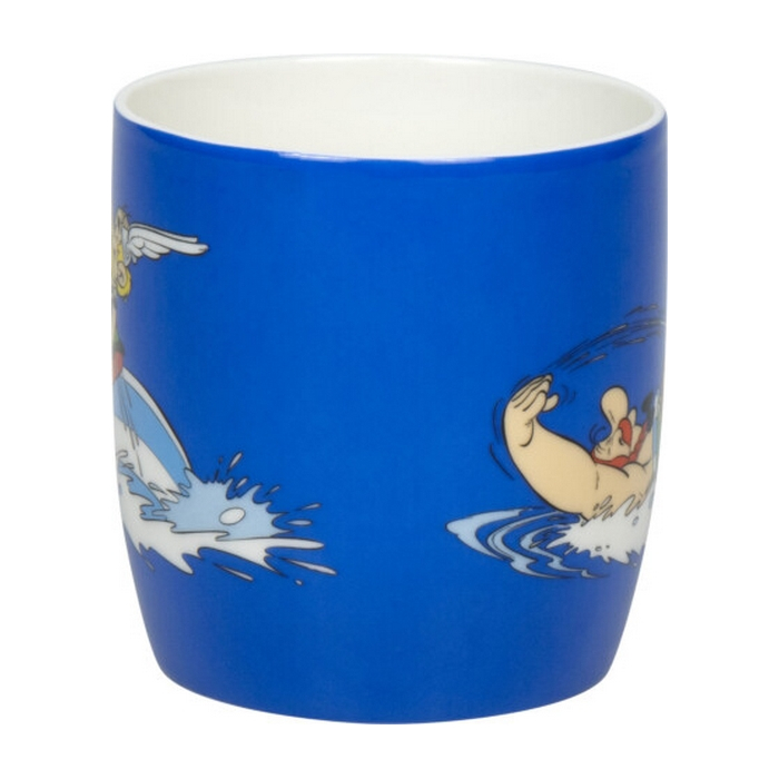 Könitz porcelain mug Astérix and Obélix (Swimming)