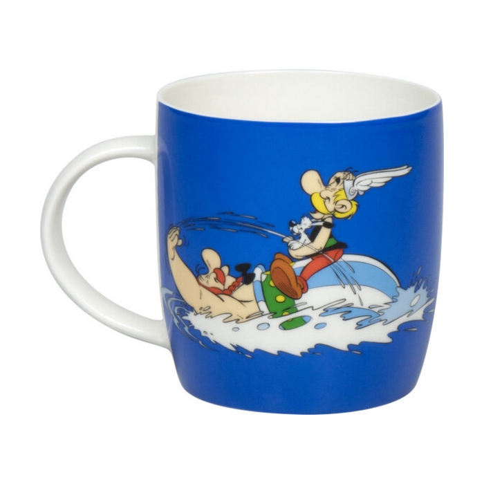 Könitz porcelain mug Astérix and Obélix (Swimming)