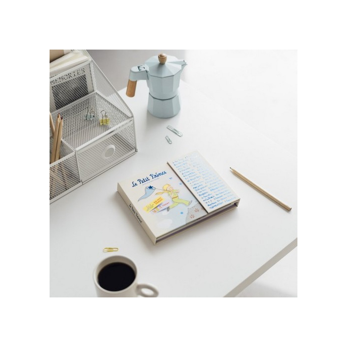Pad weekly planner with sticky notes Erik, The Little Prince (English)