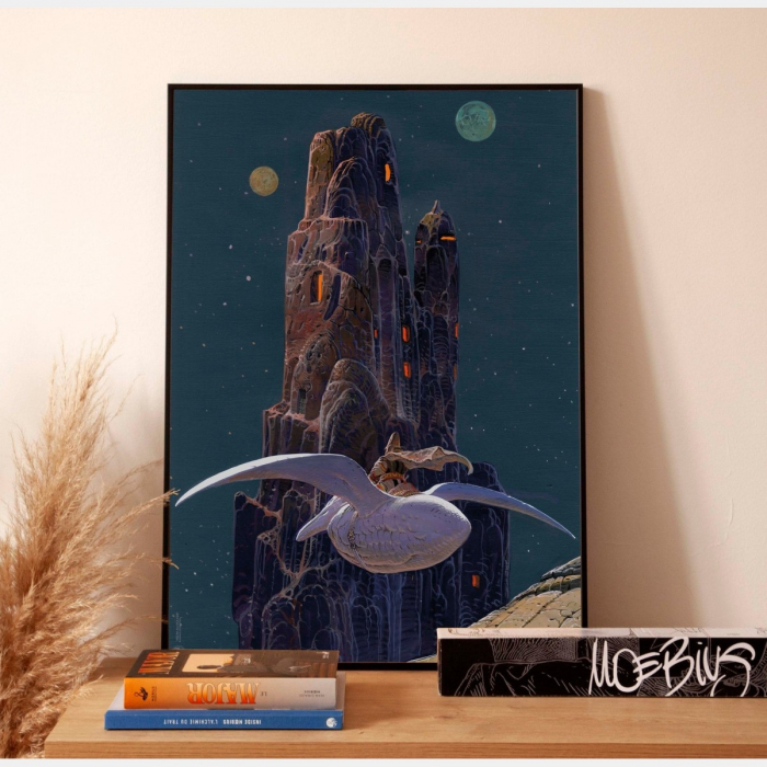 Poster cartel de colección Moebius Arzak - La roca (50x70cm)