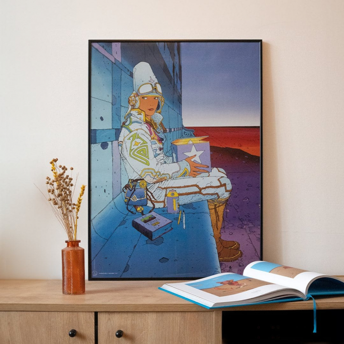 Official collectible poster Moebius Starwatcher - Border (50x70cm)