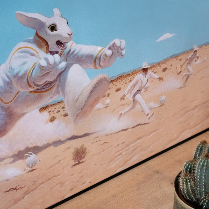 Official collectible poster Moebius The Hunt for Major Grubert (70x50cm)