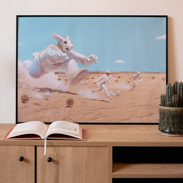 Official collectible poster Moebius The Hunt for Major Grubert (70x50cm)