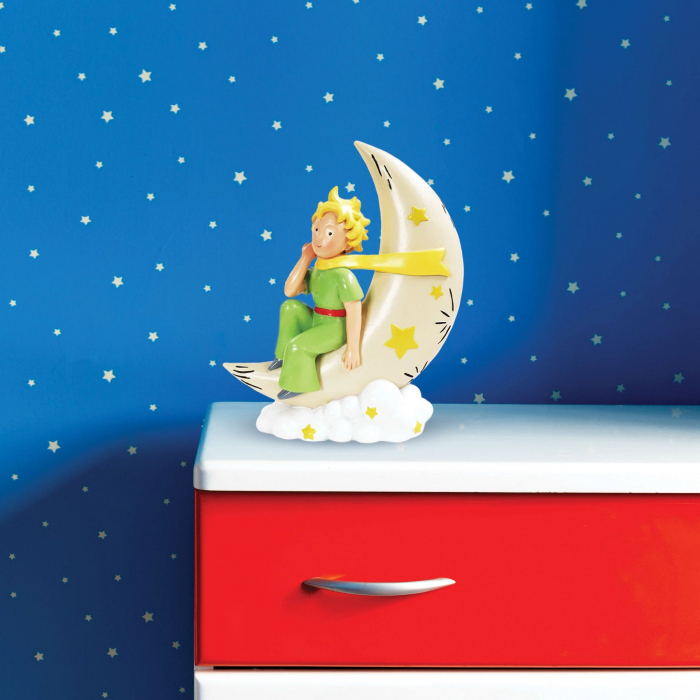 Figura de colección Enesco El Principito sentado en la luna (525674)