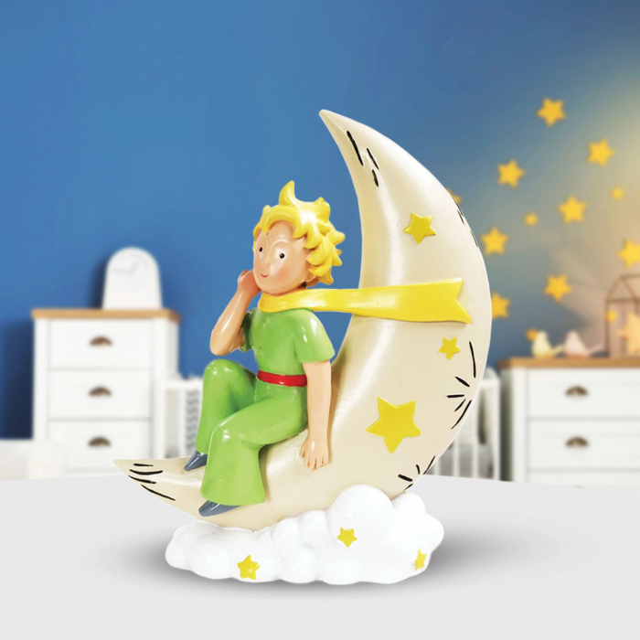 Figura de colección Enesco El Principito sentado en la luna (525674)
