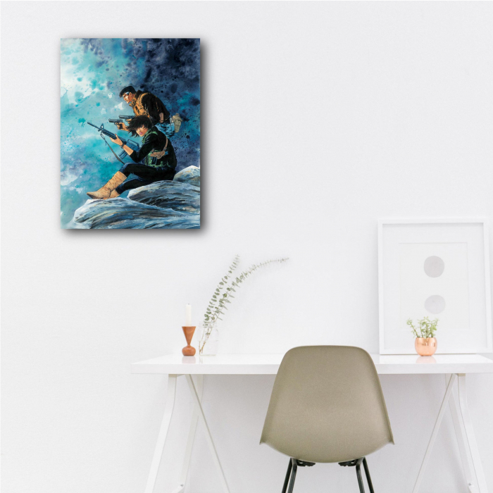 Canvas Frame XIII (XIII and Major Jones)