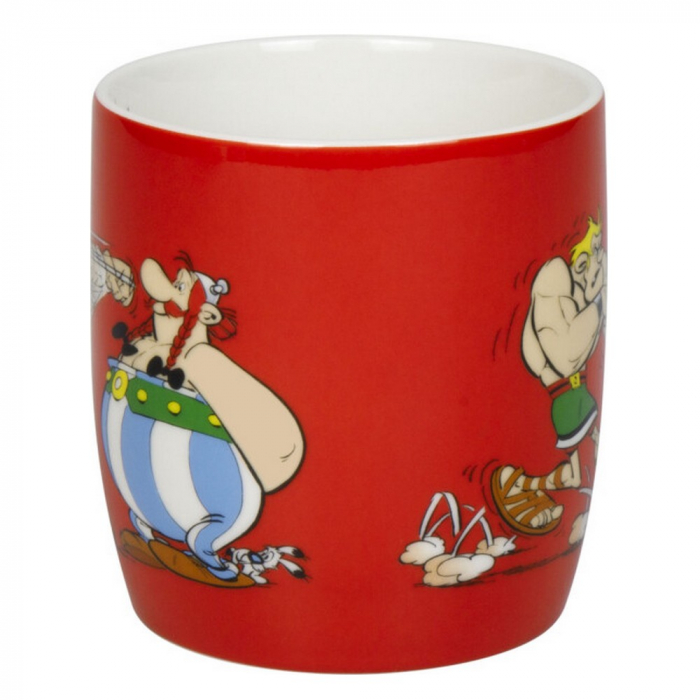 Könitz porcelain mug Astérix and Obélix (Boxing)