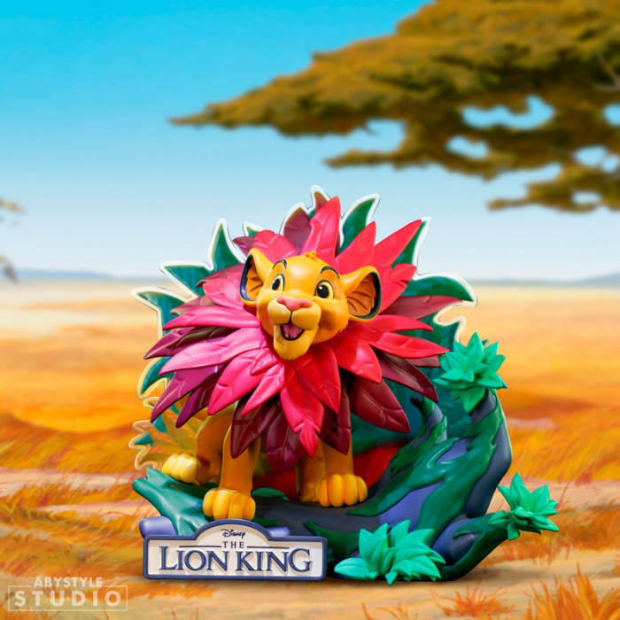 Figura colección Abysse Disney El Rey León (Simba)