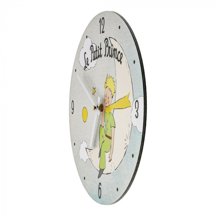 Enesco Decorative Wooden Wall Clock The Little Prince 28cm (Moon)