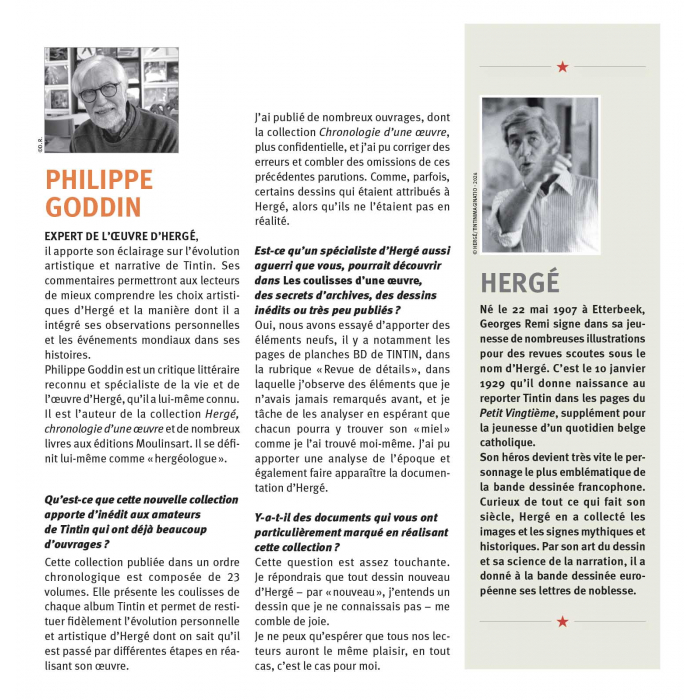 Philippe Goddin Les coulisses d'une œuvre - Tintin au pays des soviets (T1)