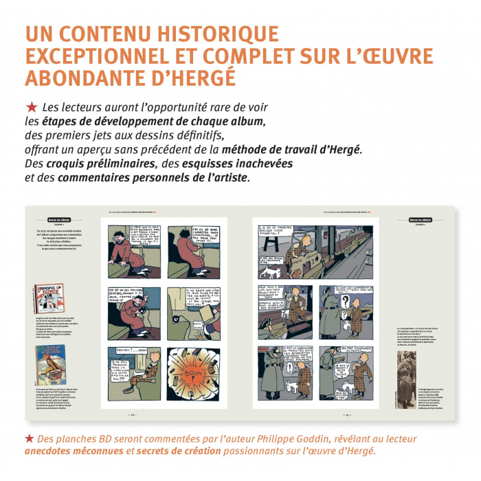Philippe Goddin Les coulisses d'une œuvre - Tintin au pays des soviets (T1)