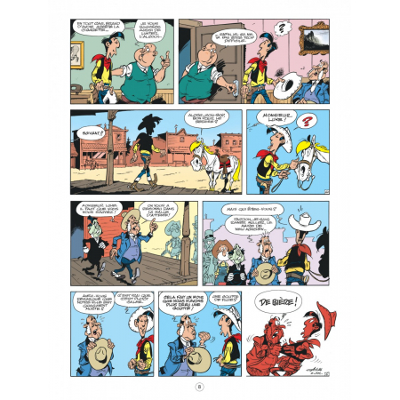 Album Lucky Luke d'après Morris - Un cow-boy sous pression T11 FR (2024)