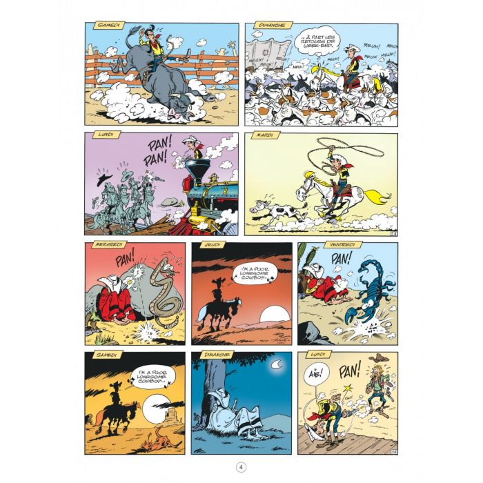 Album Lucky Luke d'après Morris - Un cow-boy sous pression T11 (2024)