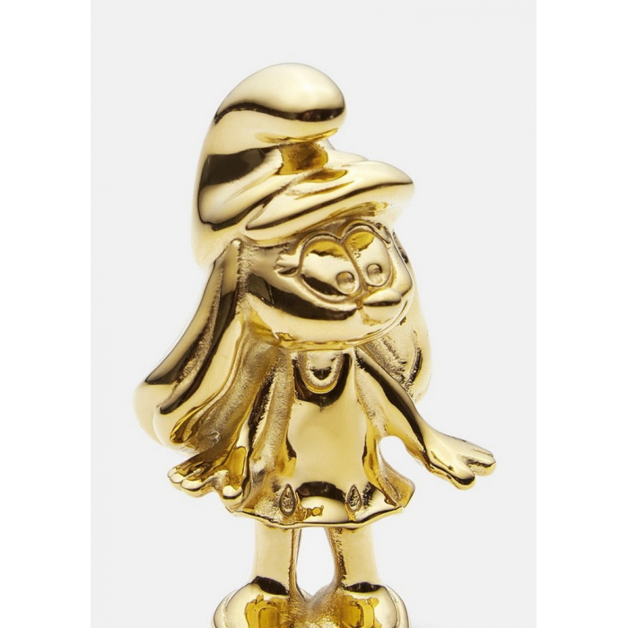 Collectible Gold Plated figurine Skultuna The Smurfs (Smurfette)