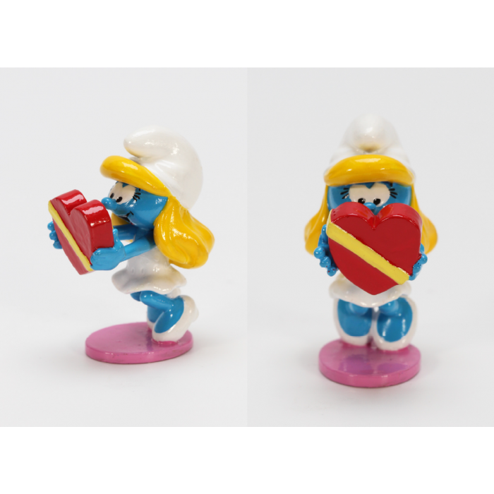 Collectible figurine Pixi The Smurfs, Smurfette with heart 4408 (2024)