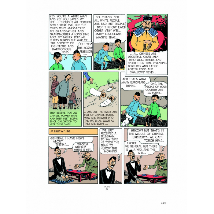 Album The Adventures of Tintin T5 - The Blue Lotus EO color EN (2024)