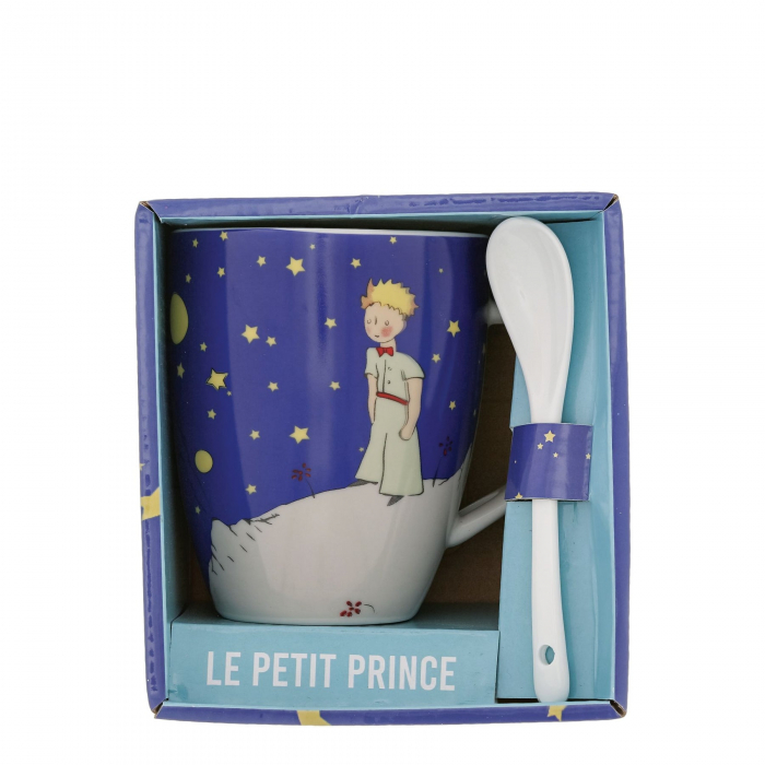 Porcelain mug and spoon Enesco The Little Prince (Planet)