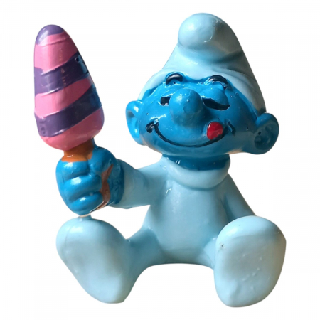 The Smurfs Schleich® Figure - Baby Smurf with ice cream (20206)