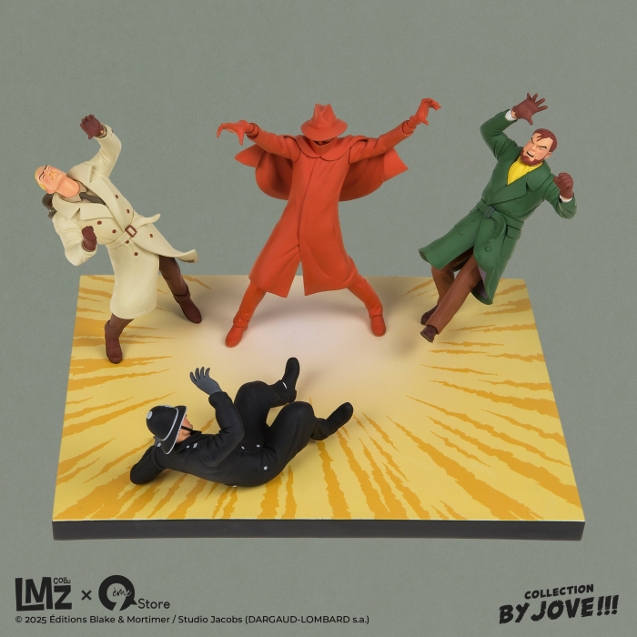 Escena de colección LMZ Blake y Mortimer, La Marca Amarilla (2025)