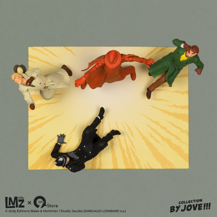 Escena de colección LMZ Blake y Mortimer, La Marca Amarilla (2025)